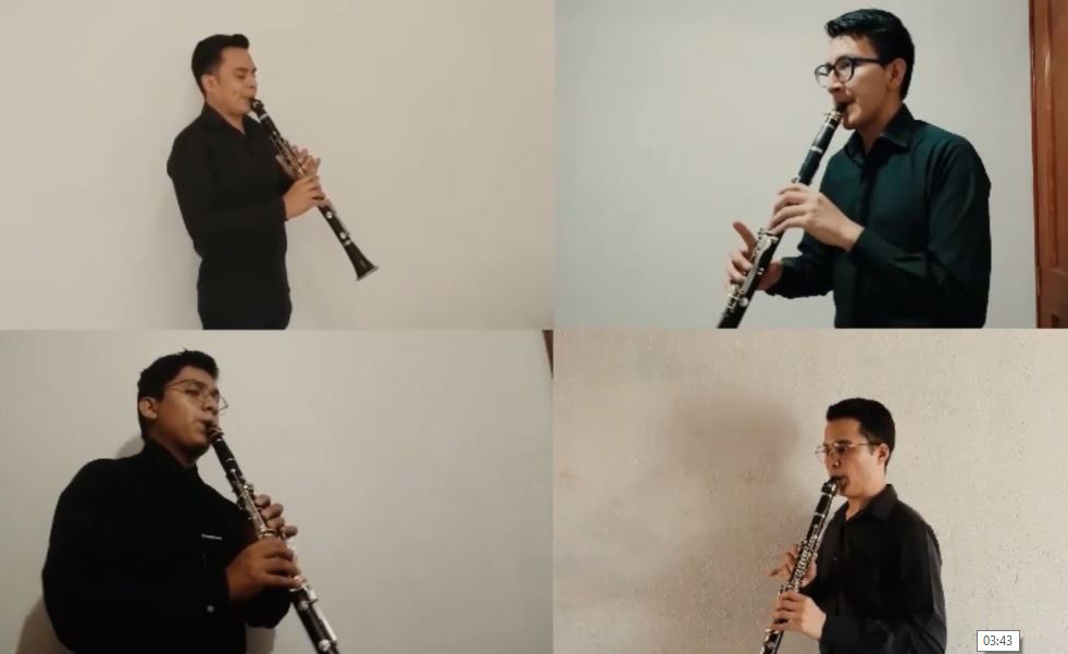 Clarinetistas dan bienvenida al nuevo ciclo escolar - Prensa Animal