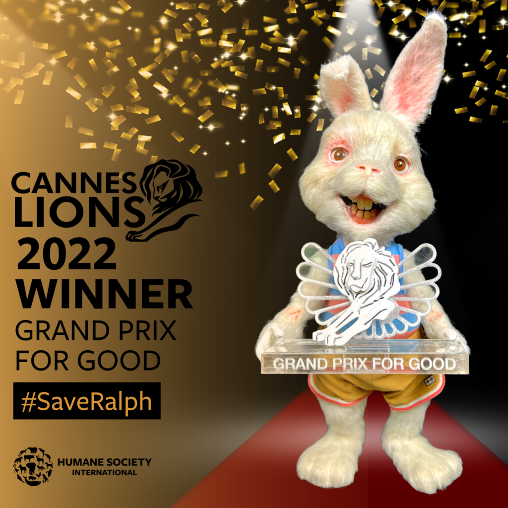 Save Ralph es galardonado con el Grand Prix for Good - Prensa Animal