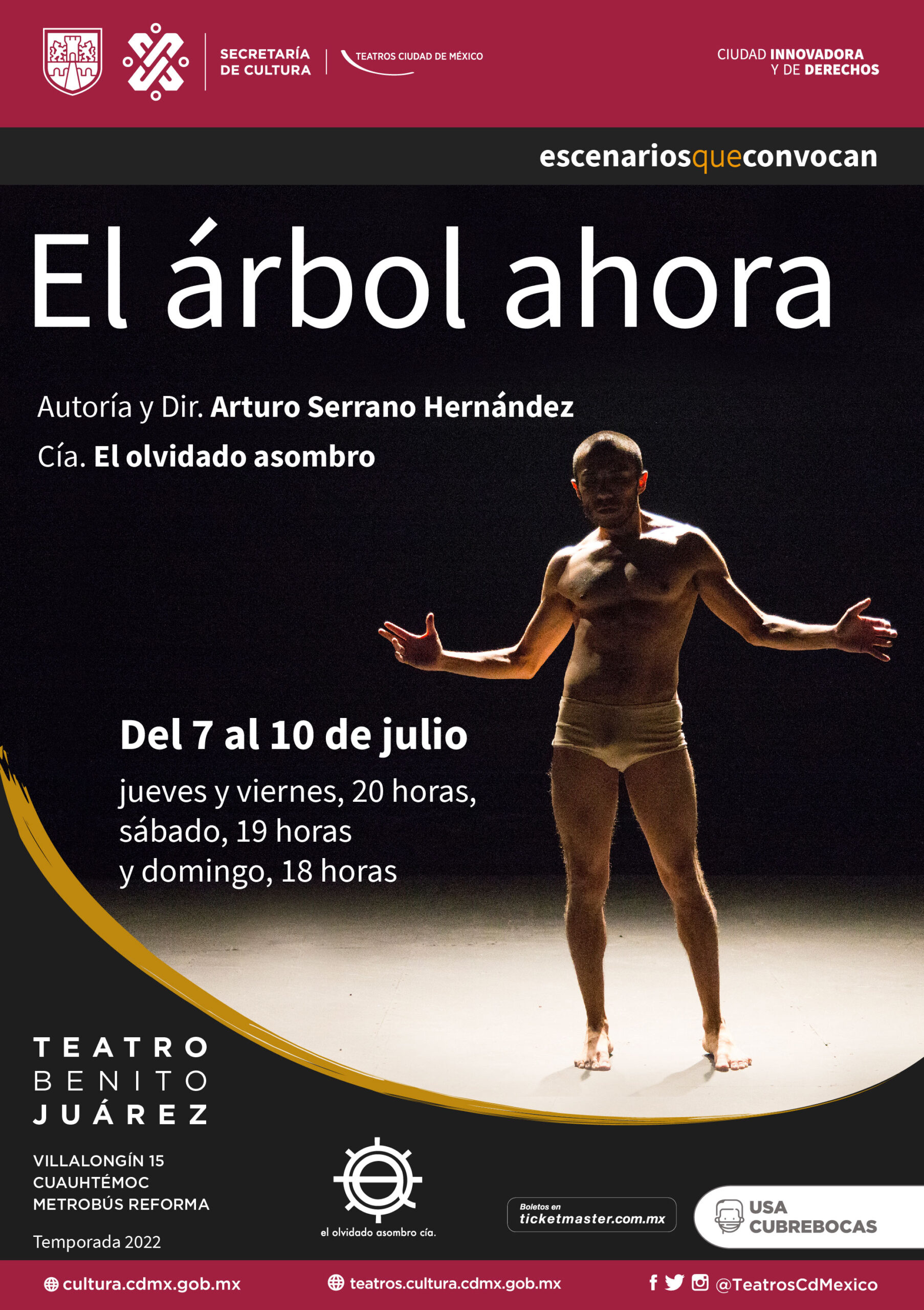 Presentará Arturo Serrano su coreografía el Árbol Ahora - Prensa Animal