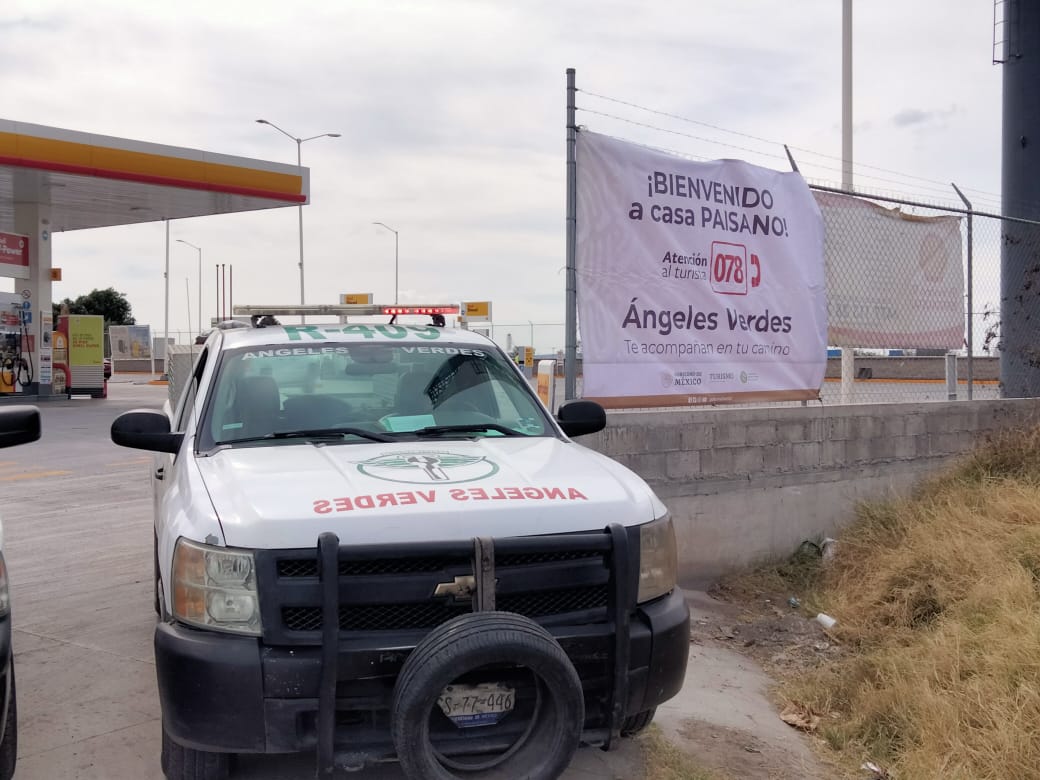 Ángeles Verdes acompaña a paisanos que regresan - Prensa Animal