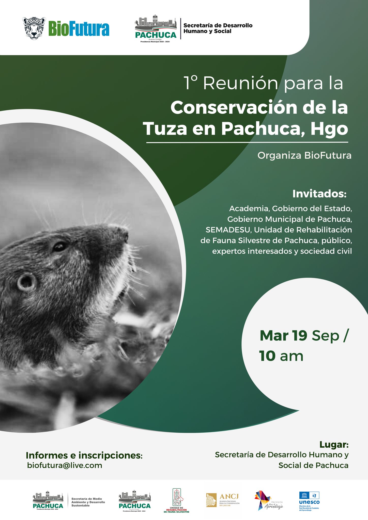 1 ª Reunión para proteger y salvaguardar la tuza - Prensa Animal