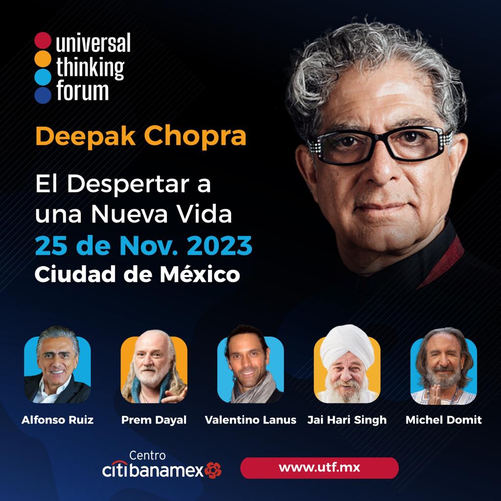 Busca Deepak Chopra revolucionar espiritualidad - Prensa Animal