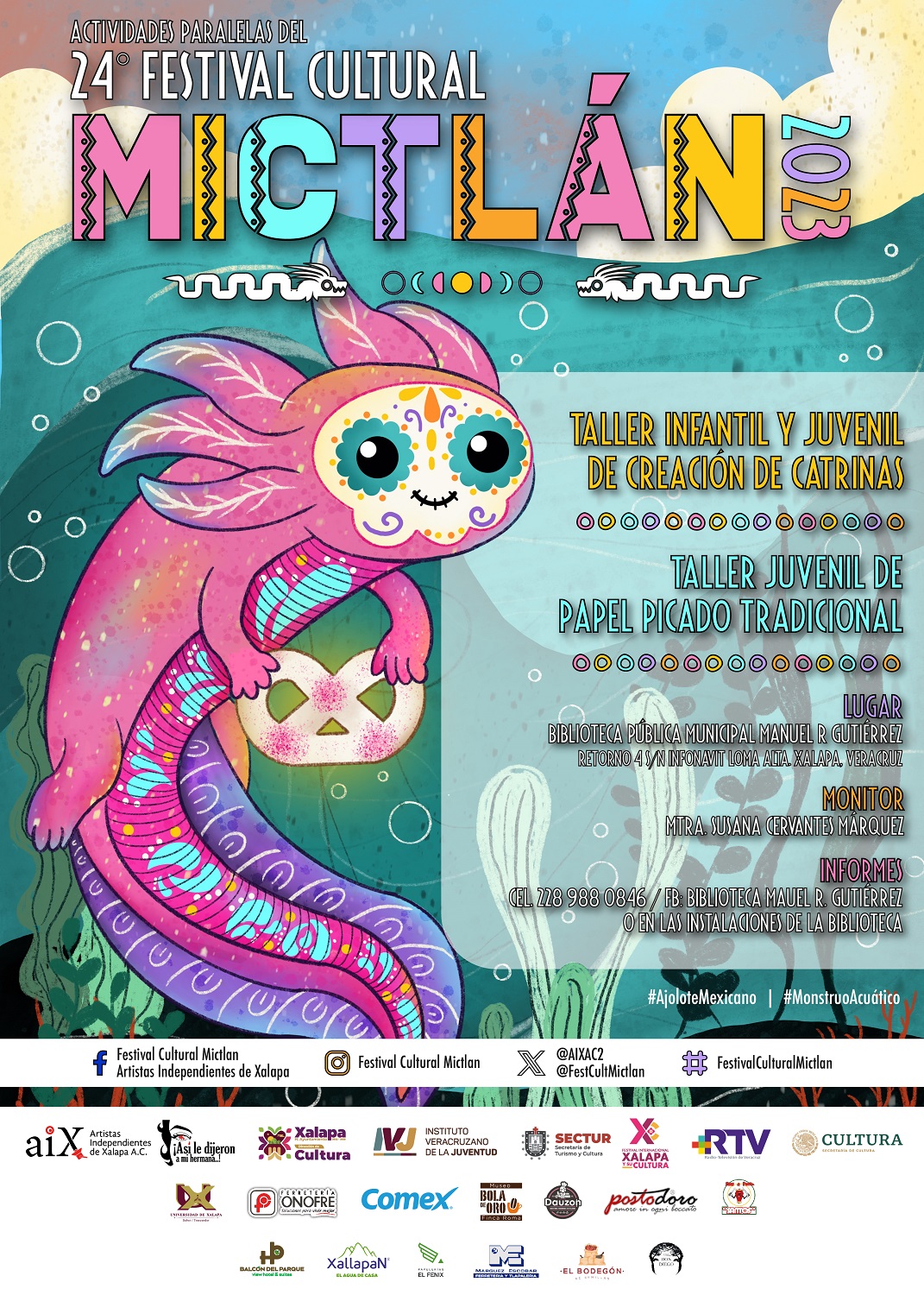 Todo listo para el 24° Festival Cultural Mictlán - Prensa Animal