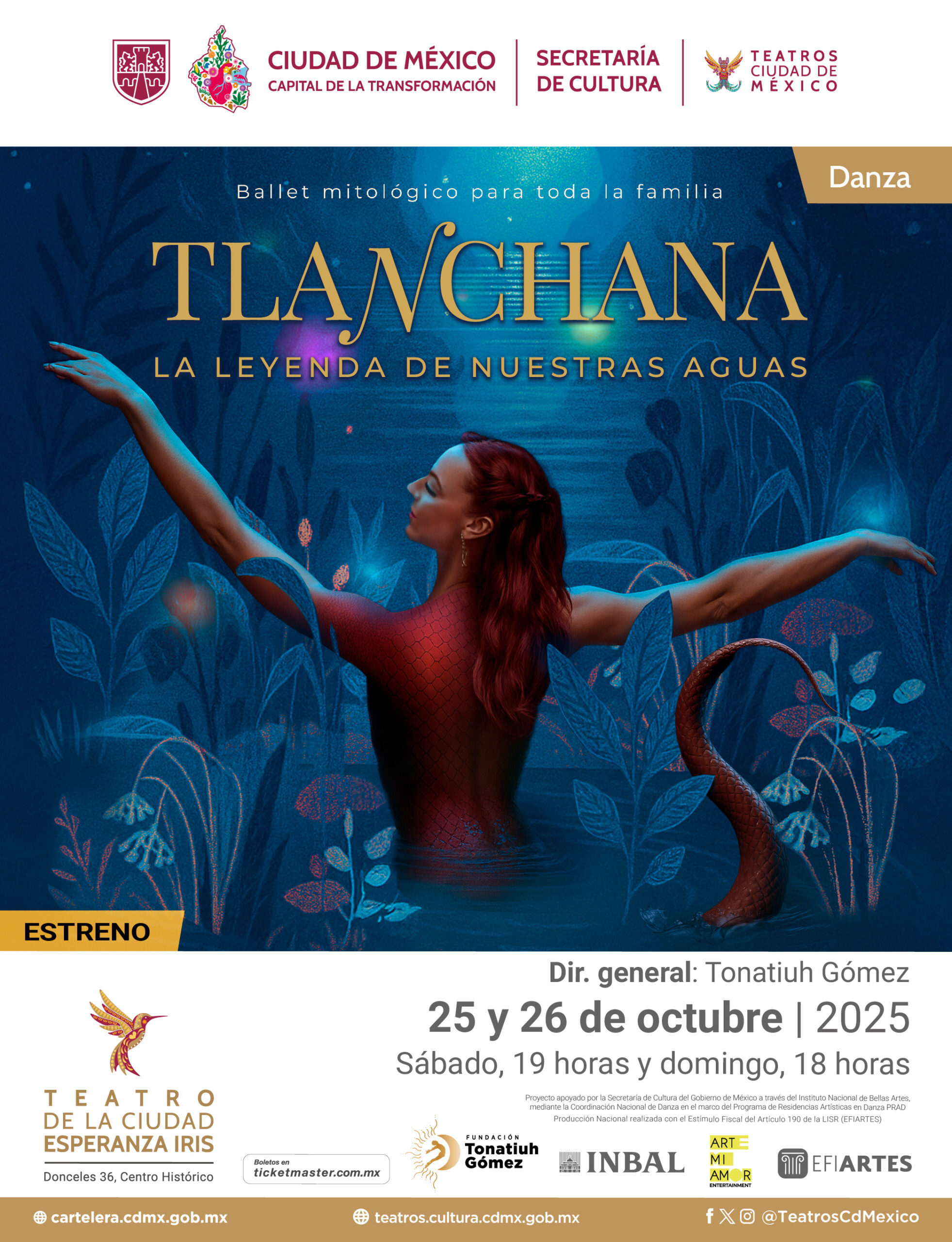 Estreno mundial del espectáculo Tlanchana - Prensa Animal